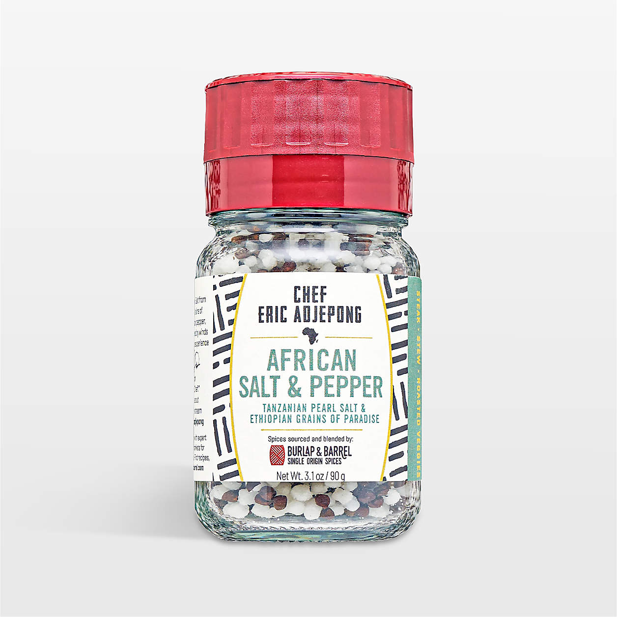 Chef Eric Adjepong African Salt & Pepper | Crate & Barrel