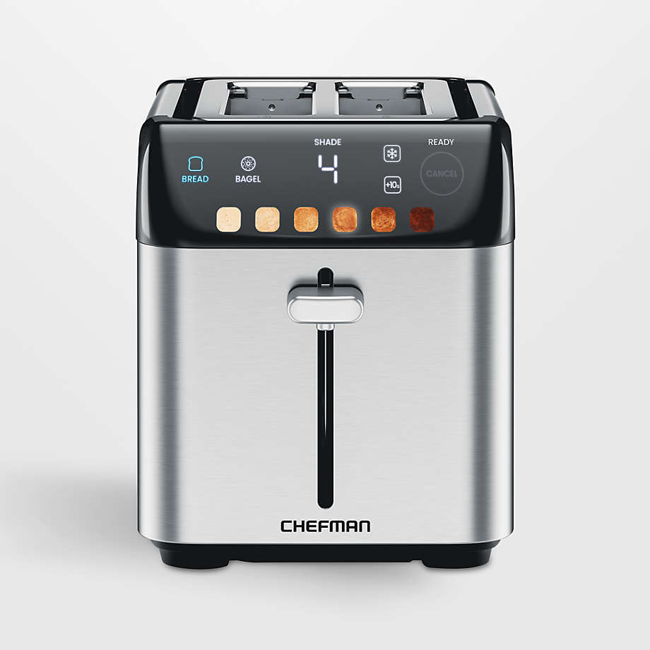 Chefman Smart Touch 2-Slice Toaster + Reviews | Crate & Barrel
