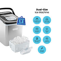 Iceman Dual-Size Ice Maker + Reviews | Crate & Barrel