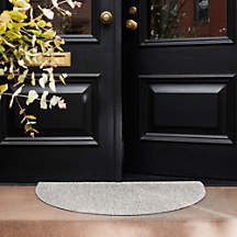 Chilewich Heathered Welcome Fog Doormat 21"x36" | Crate & Barrel