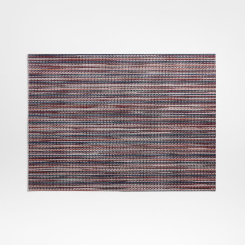 Chilewich Chime Multi-Stripe Vinyl Placemat + Reviews | Crate & Barrel