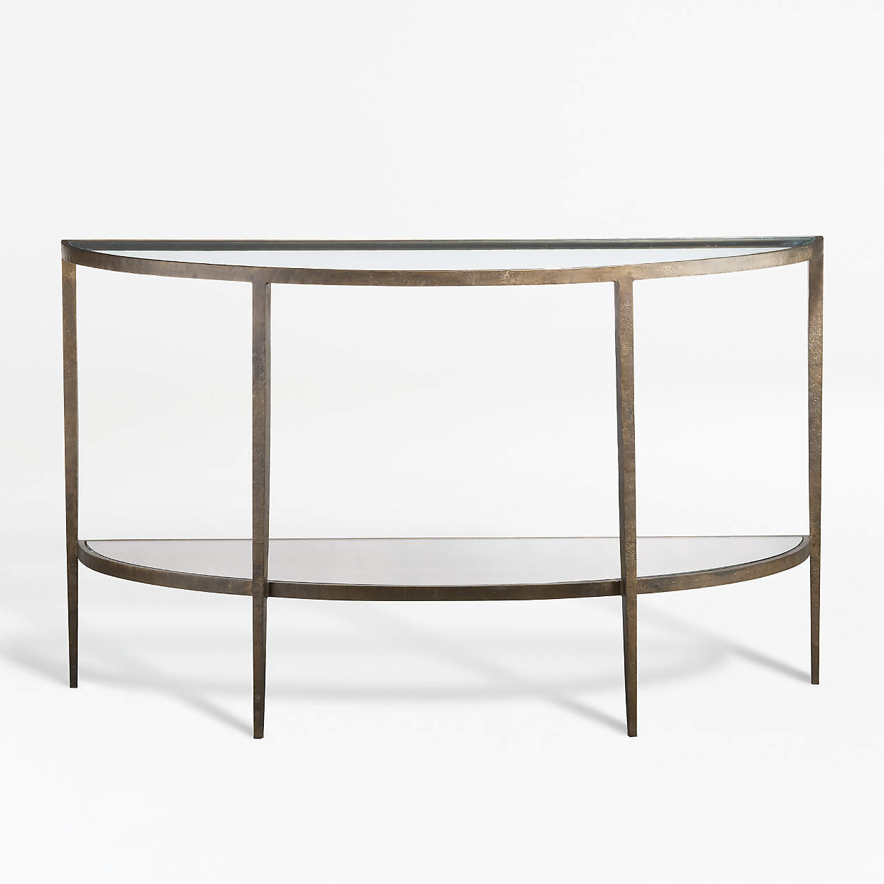 Clairemont Demilune Console Table + Reviews | Crate & Barrel