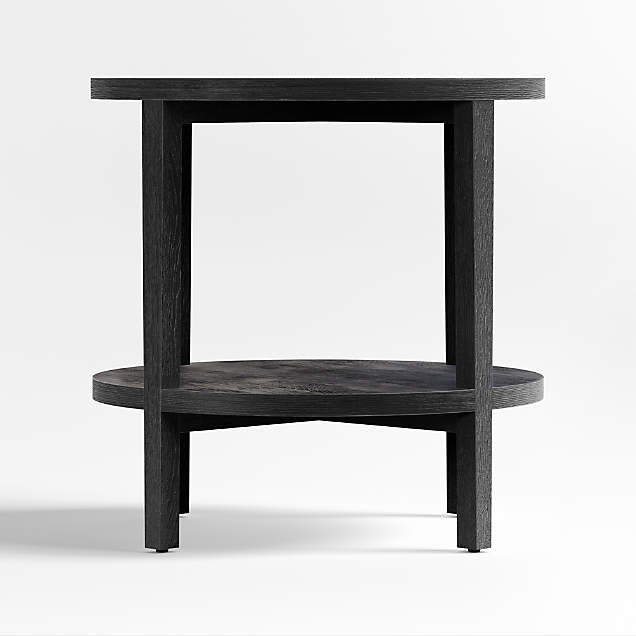 Avenue Black C Table + Reviews | Crate & Barrel Canada