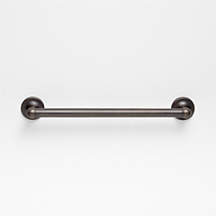 Classic 6" Round Brushed Bronze Cabinet Drawer Bar Pull + Reviews ...