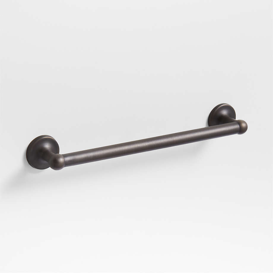 Classic 6" Round Brushed Bronze Cabinet Drawer Bar Pull + Reviews ...