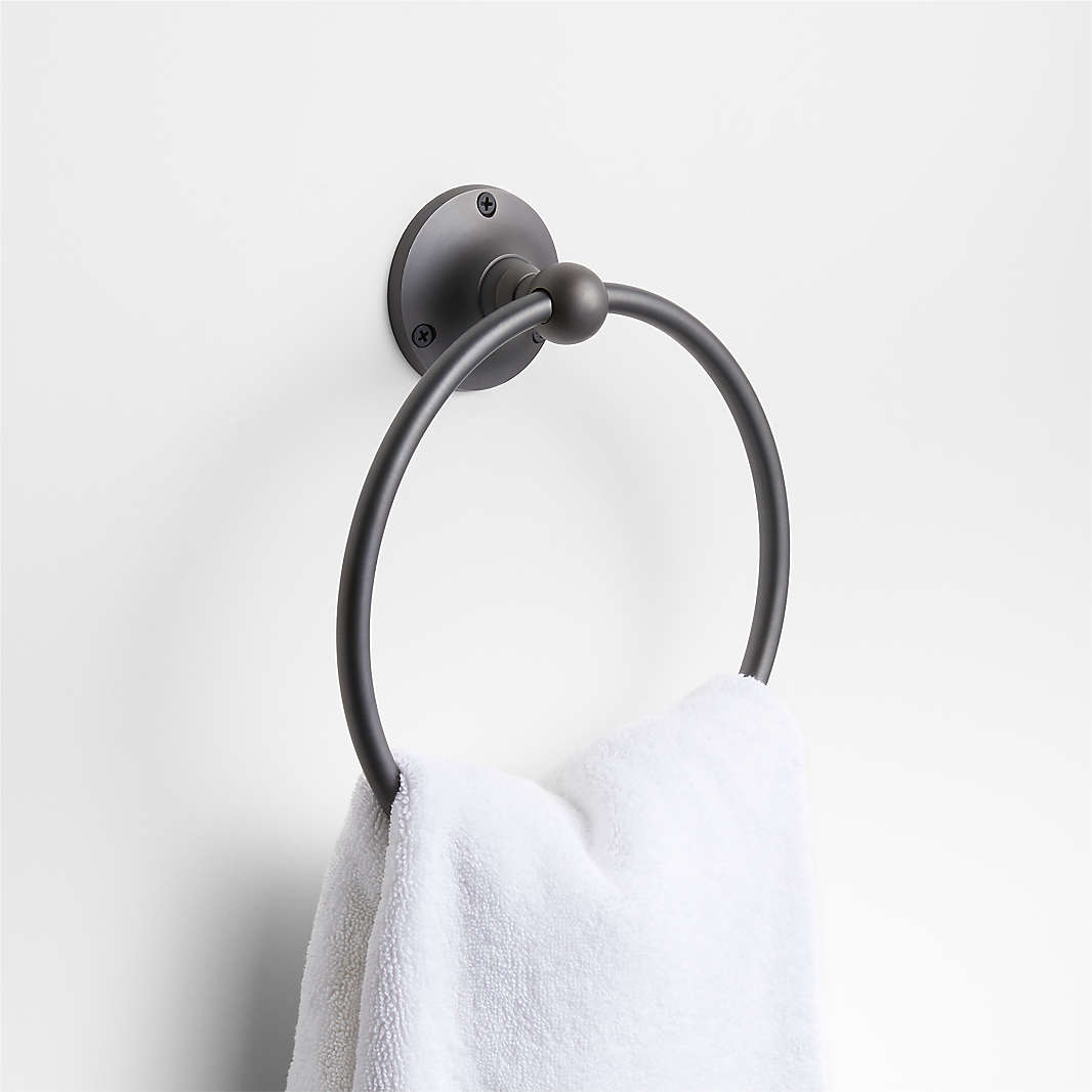 Towel Rings: Bathroom Towel Holder Rings | Crate & Barrel