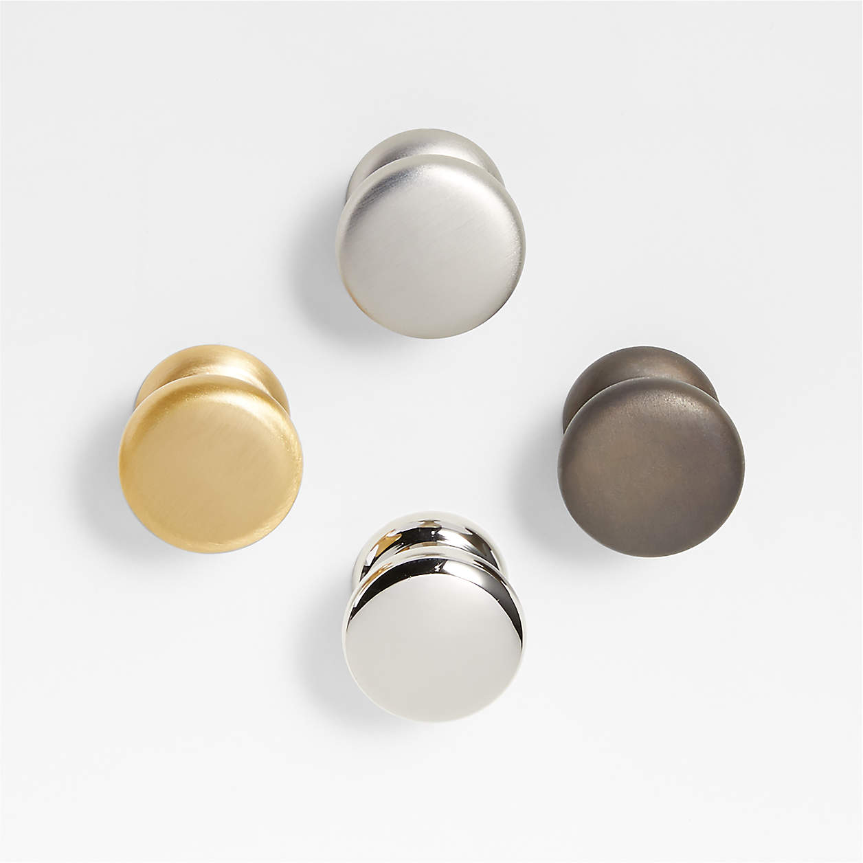 Classic Round Cabinet Knobs | Crate & Barrel
