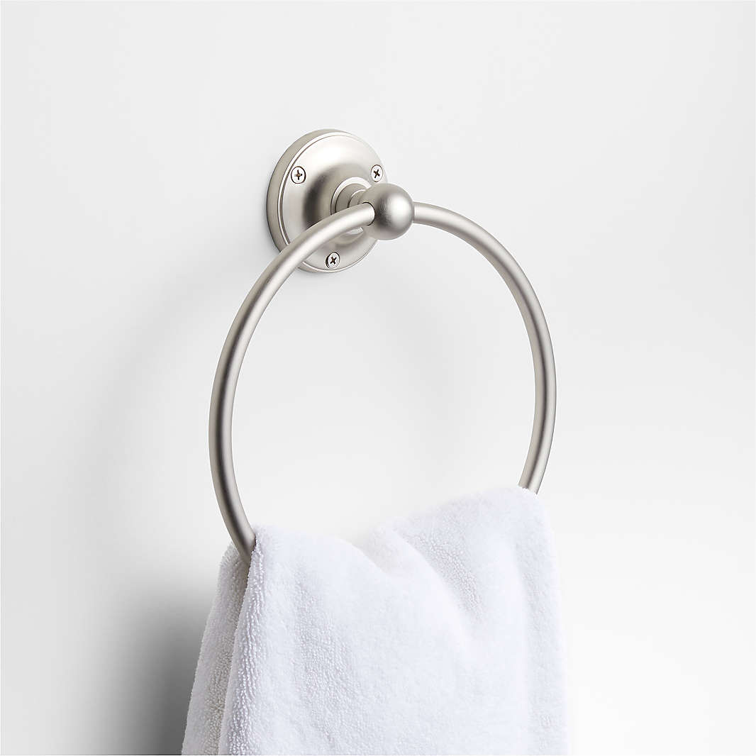 Towel Rings: Bathroom Towel Holder Rings | Crate & Barrel