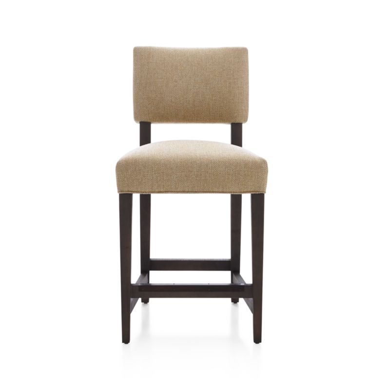 Cody Upholstered Counter Stool + Reviews | Crate & Barrel