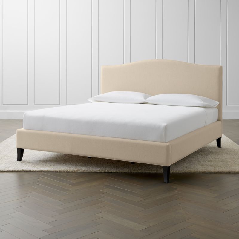 Colette California King Upholstered Bed without Nailheads 52.5" | Crate ...