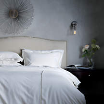 Colette California King Upholstered Bed 52.5" | Crate & Barrel