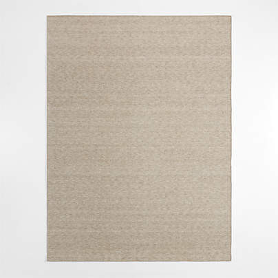 Niseko Performance Handwoven Gold Area Rug 6'x9' + Reviews | Crate ...