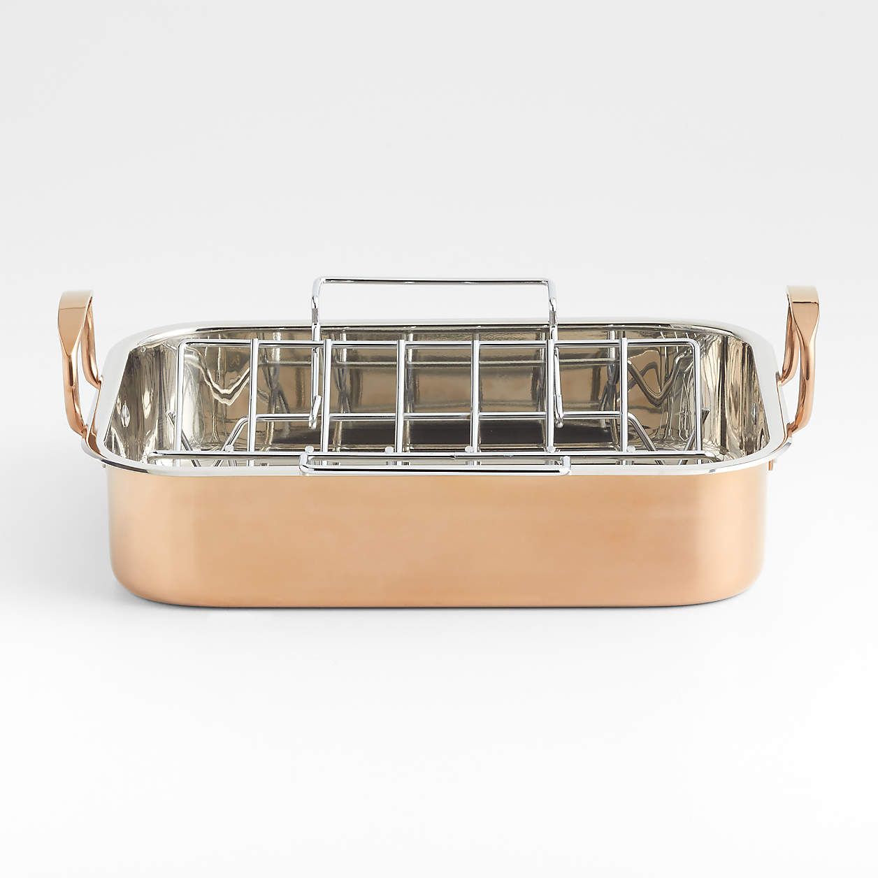 Copper Roasting Pan + Reviews | Crate & Barrel