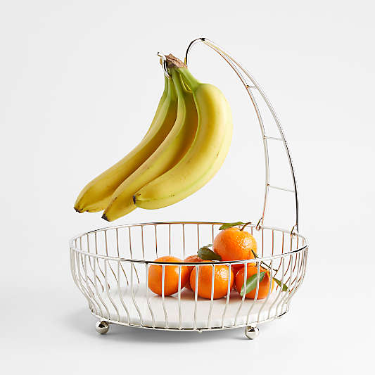 White Fruit Baskets | Crate & Barrel
