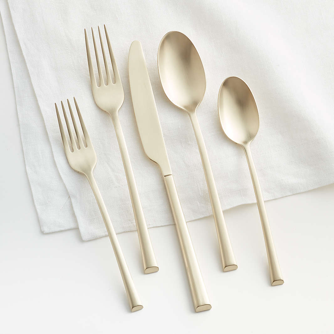 Modern Flatware Sets: Silverware & Place Settings | Crate & Barrel