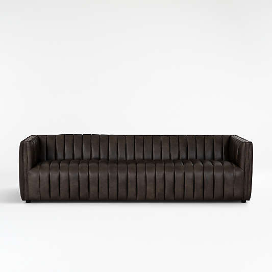 Leather Tufted Sofas | Crate & Barrel