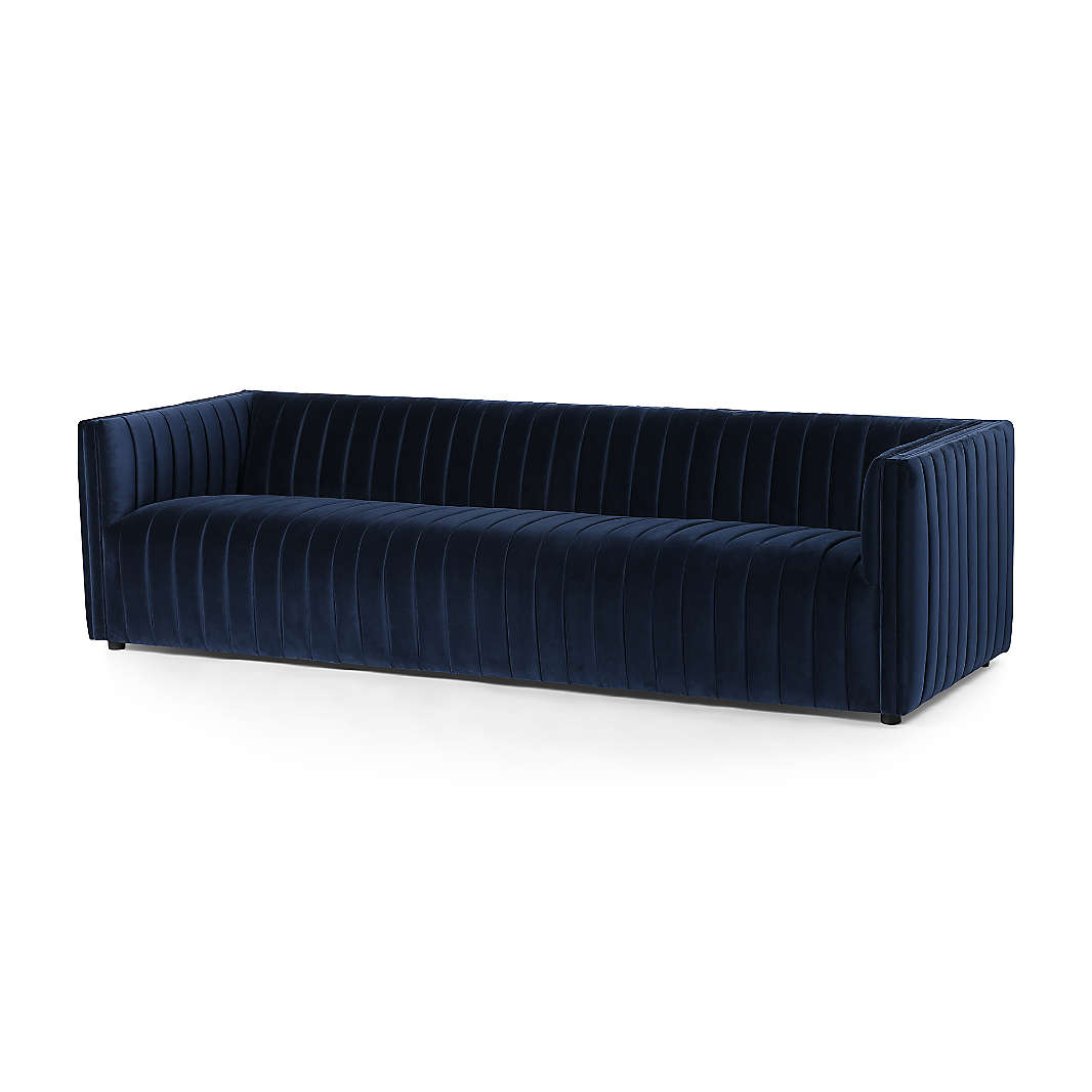 Velvet Sofa | Crate & Barrel