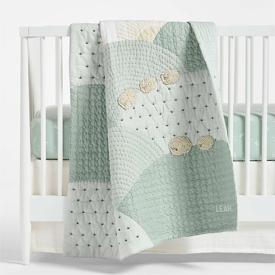 Modern Gender Neutral Crib Bedding for the Nursery | Crate & Kids