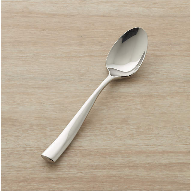 Cirrus Flatware Dinner Spoon + Reviews | Crate & Barrel Canada
