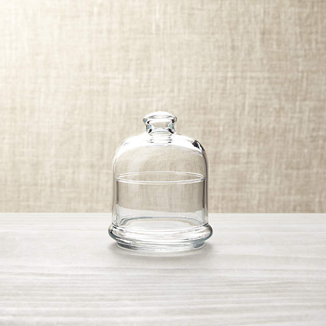 Serving Odds & Ends Dining & Serving Small Clear Glass Butter Bell ...