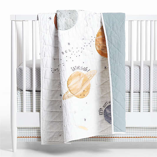 Modern Gender Neutral Crib Bedding for the Nursery | Crate & Kids Canada