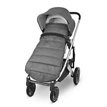 UPPAbaby CozyGanoosh Greyson Grey Stroller Footmuff | Crate & Kids