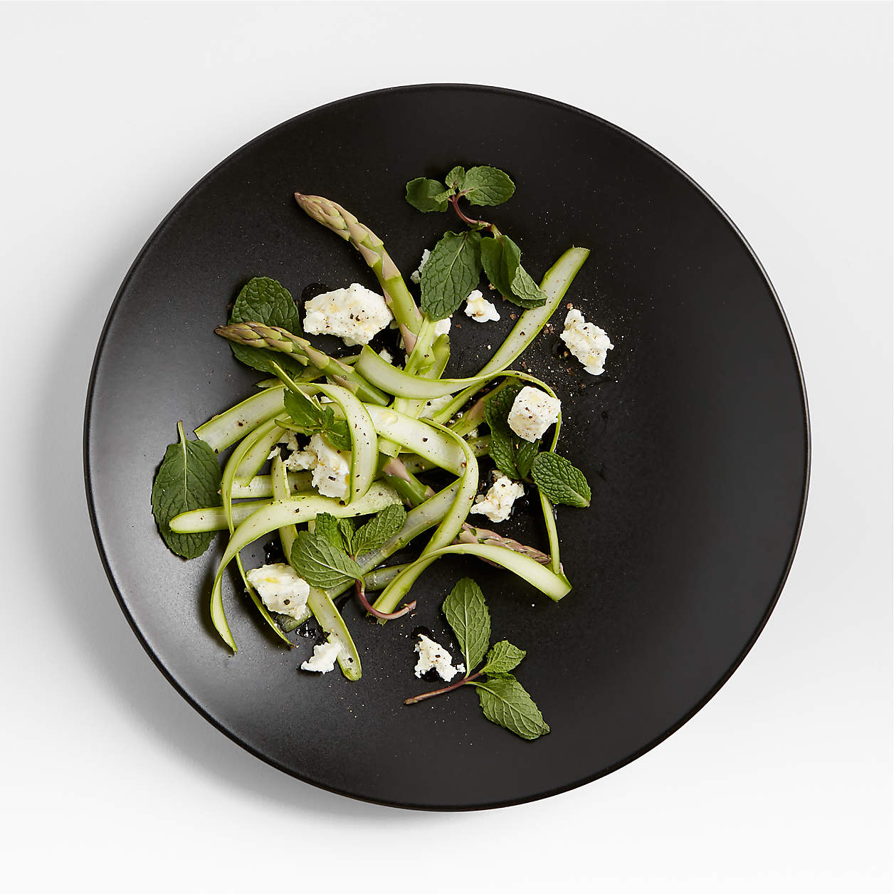 Craft Matte Black Stoneware Coupe Dinner Plate + Reviews | Crate & Barrel