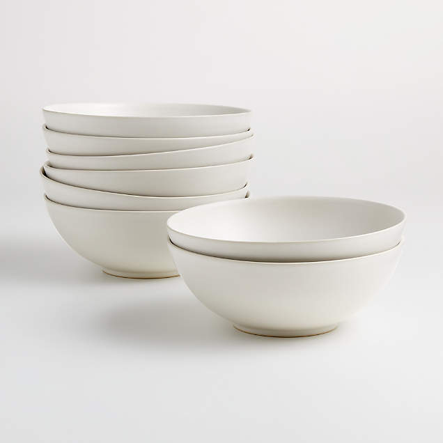Craft Linen Cream Large Oval Serving Platter + Reviews | Crate & Barrel ...