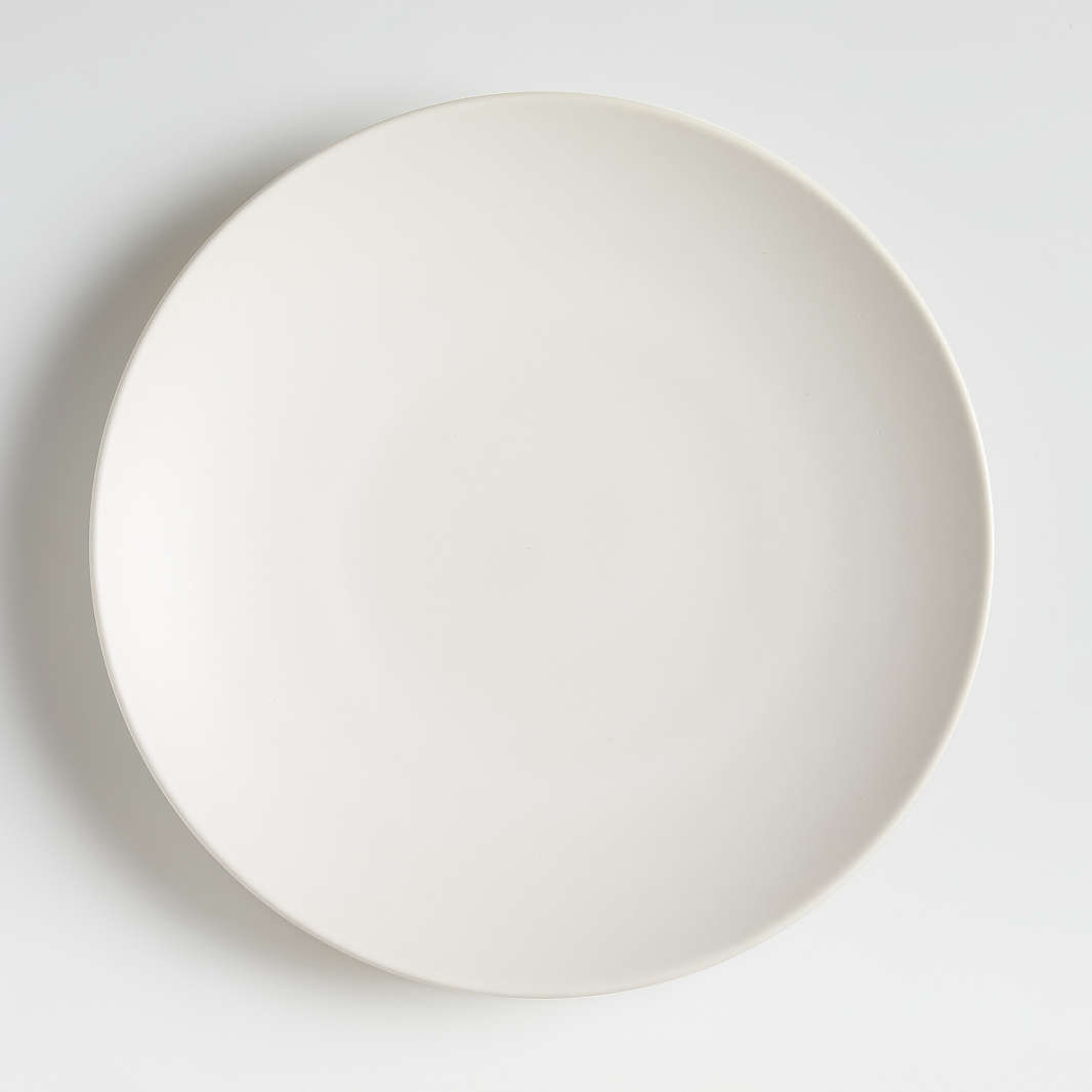Round Dinner Plates & Rounded Dining Plate Sets | Crate & Barrel