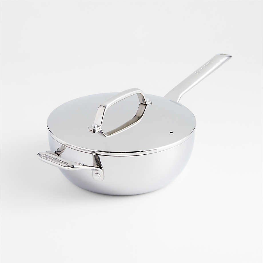 Crate & Barrel EvenCook Core 3.5 Qt. Ceramic Non-Stick Everyday Pan ...