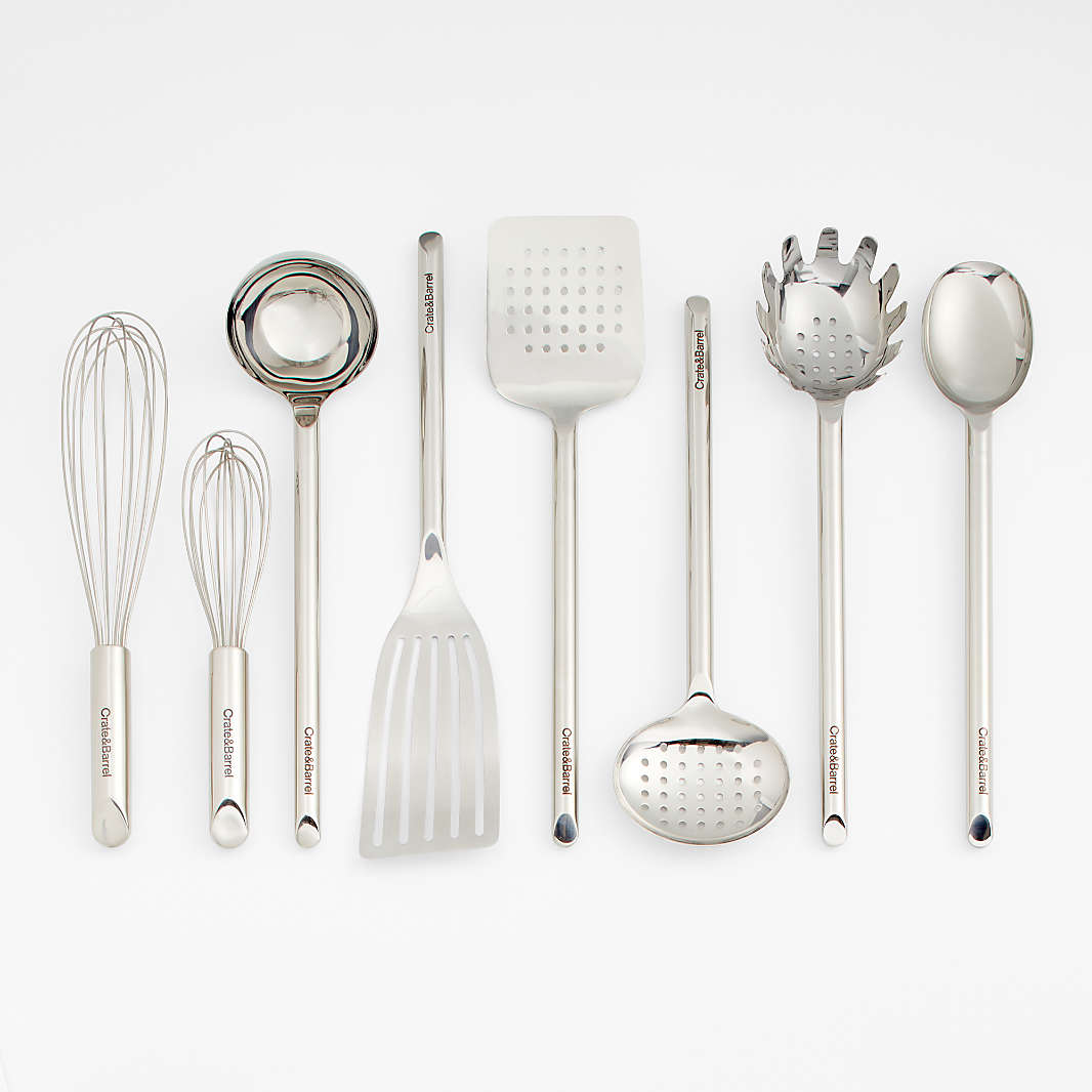 Stainless Steel Kitchen Utensil Sets | Crate & Barrel