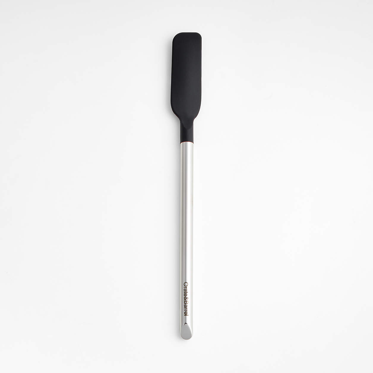 Crate & Barrel Black Silicone and Stainless Steel Utensils | Crate & Barrel