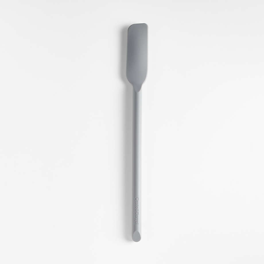 Crate & Barrel Grey Silicone Jar Scraper | Crate & Barrel Canada