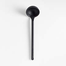 Crate & Barrel Black Silicone Ladle + Reviews | Crate & Barrel Canada