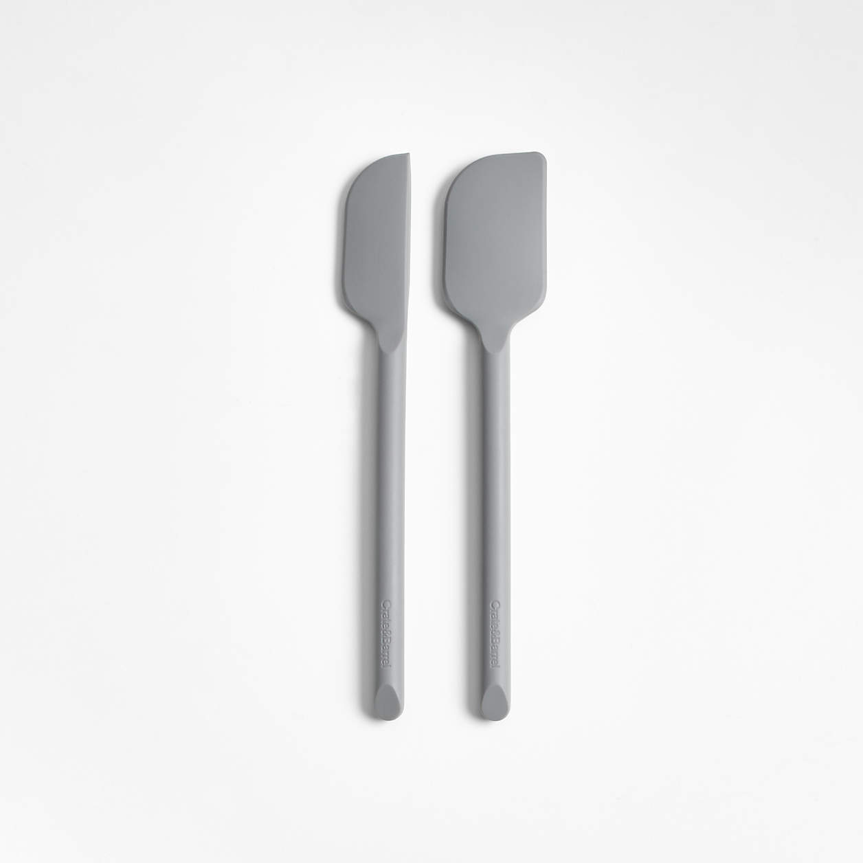 Crate & Barrel Grey Silicone Utensils | Crate & Barrel