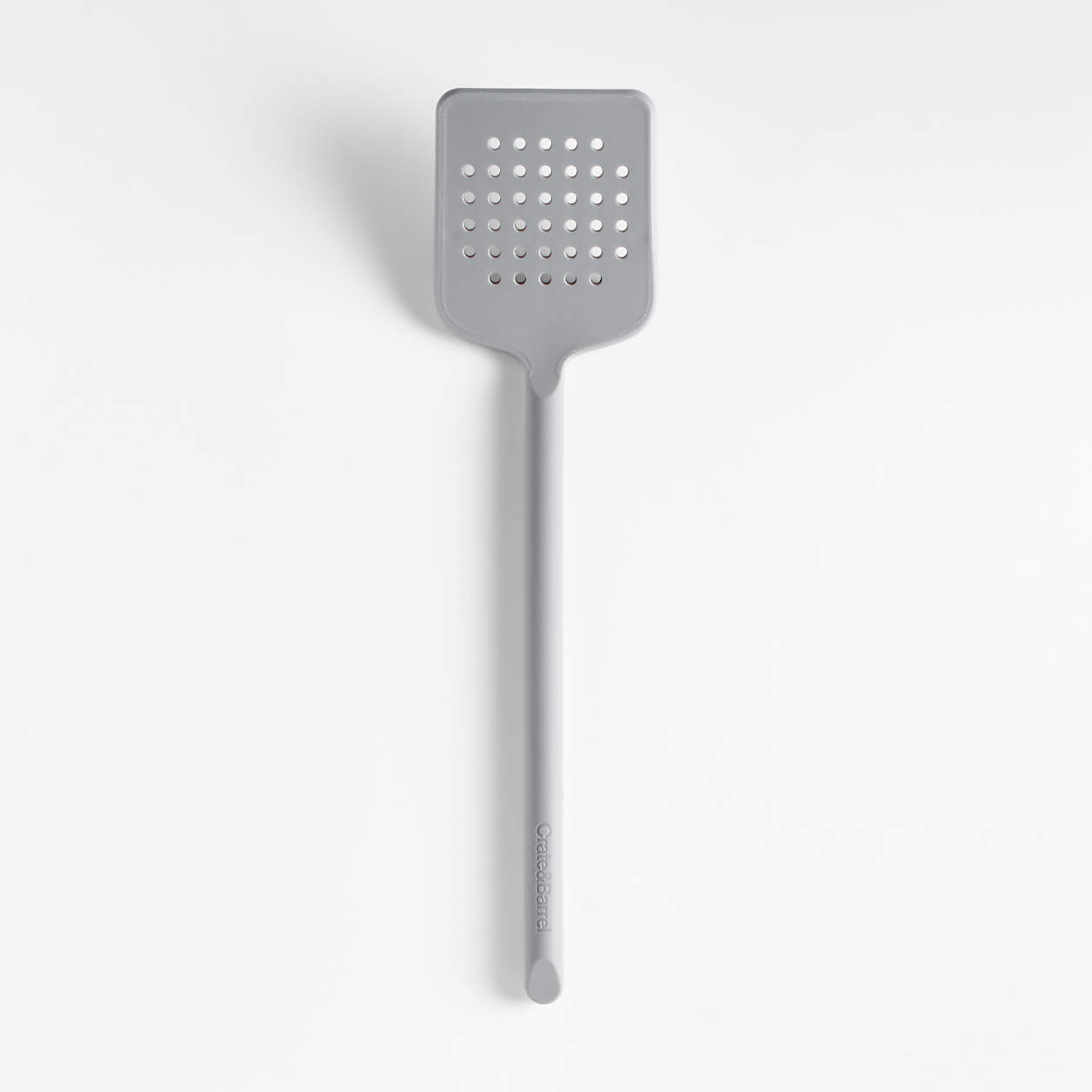 Crate & Barrel Grey Silicone Utensils | Crate & Barrel
