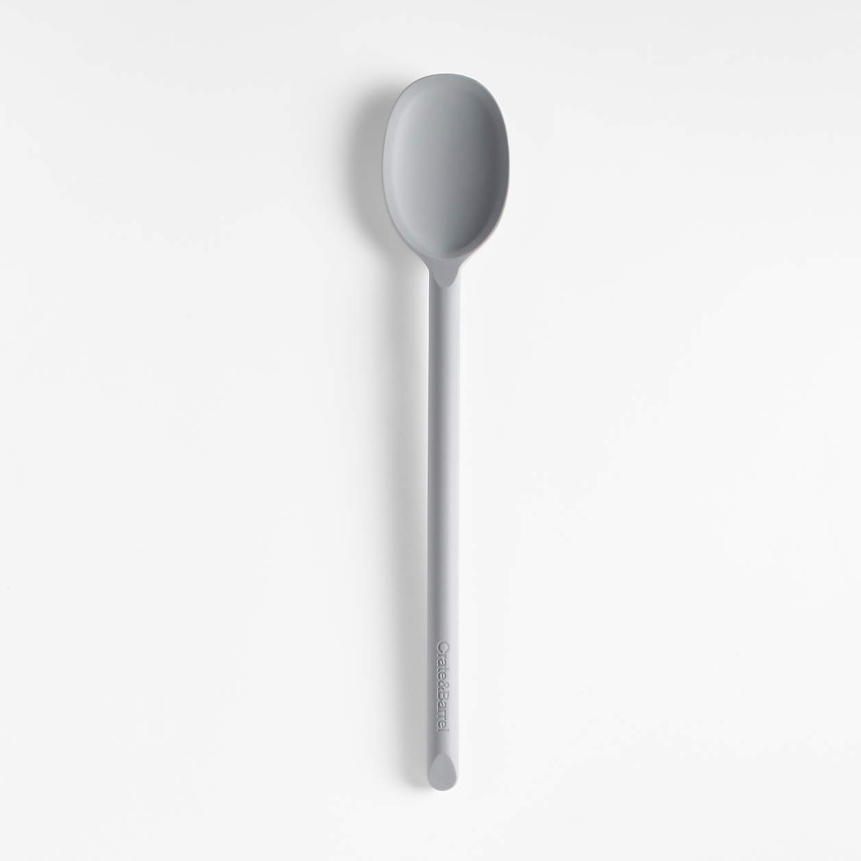 Crate & Barrel Grey Silicone Utensils | Crate & Barrel