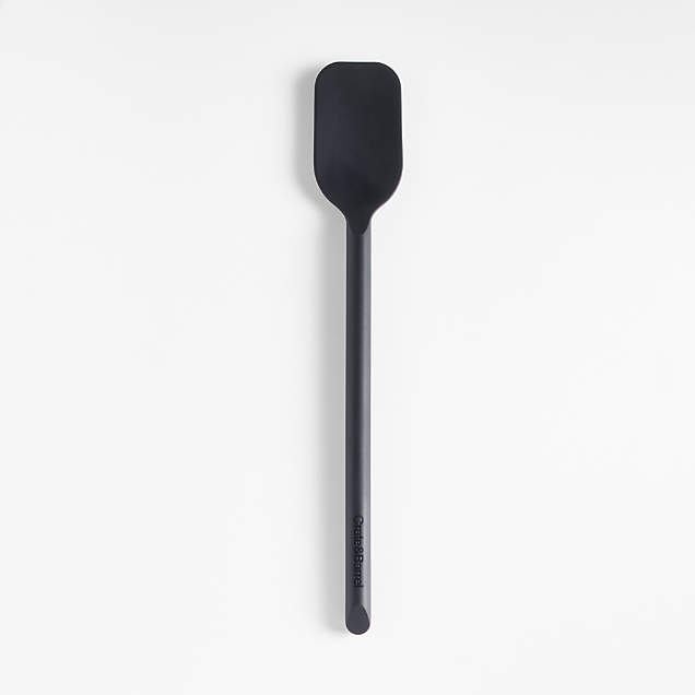 Crate & Barrel Black Silicone and Wood Ladle + Reviews | Crate & Barrel