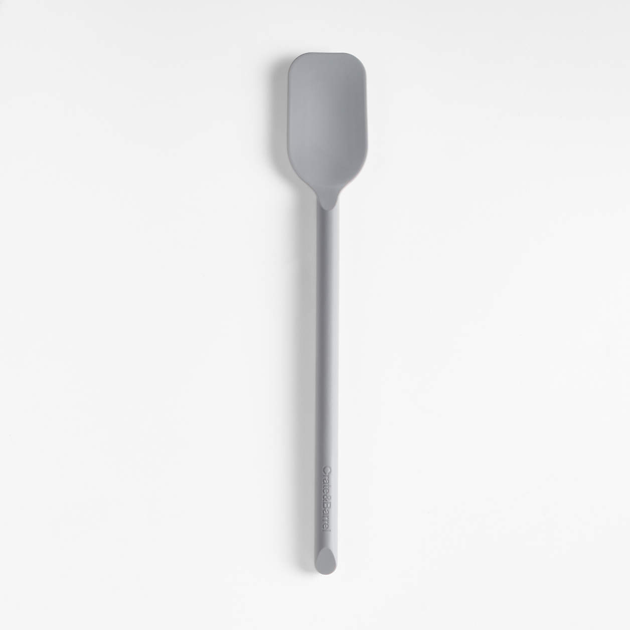 Crate & Barrel Grey Silicone Utensils | Crate & Barrel