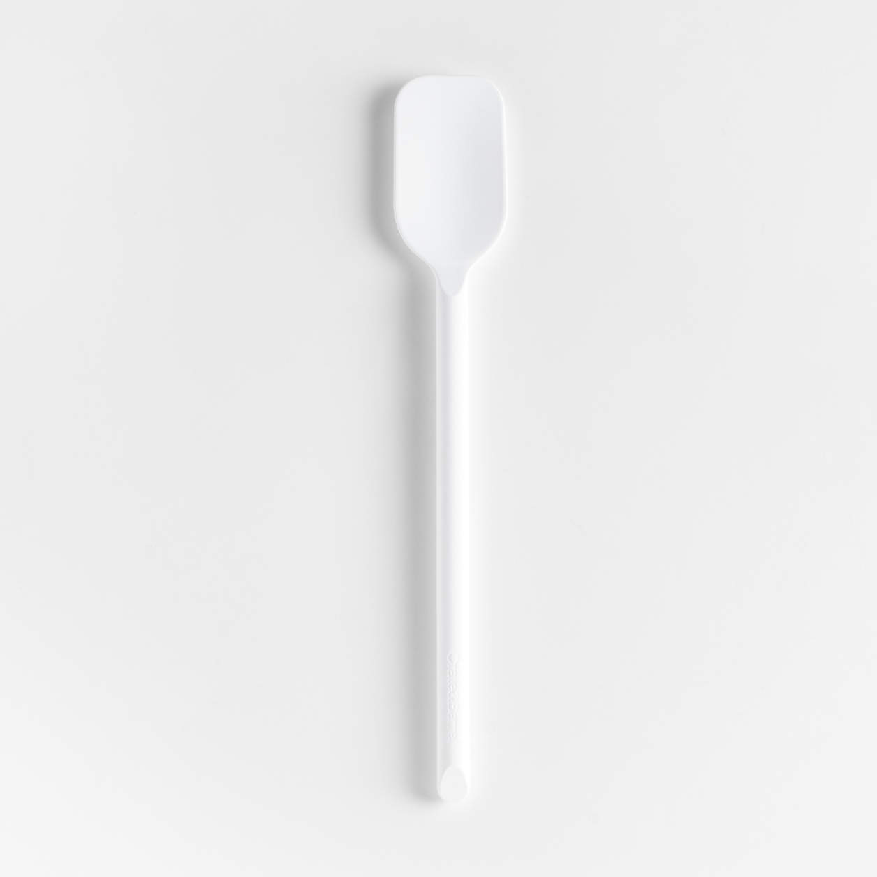 Crate & Barrel White Silicone Spoonula + Reviews | Crate & Barrel