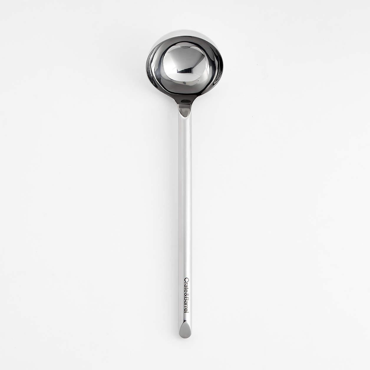 Crate & Barrel Stainless Steel Ladle + Reviews | Crate & Barrel