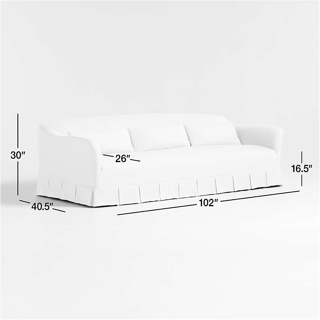 Extra Long Sofas | Crate & Barrel