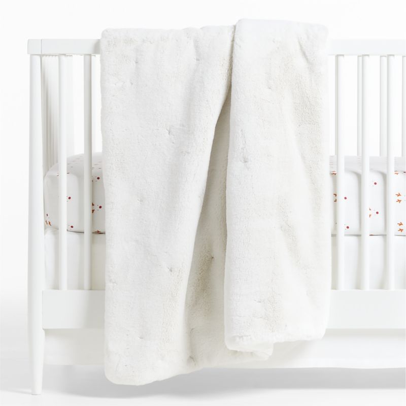 Organic Flannel Reindeer Toddler Christmas Sheet Set | Crate & Kids