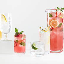 Crescent 16-Oz. Cooler Glass + Reviews | Crate & Barrel Canada