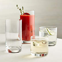 Crescent 16-Oz. Cooler Glass + Reviews | Crate & Barrel Canada
