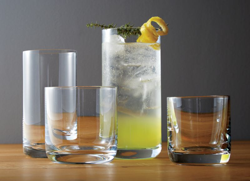 Crescent 16-Oz. Cooler Glass + Reviews | Crate & Barrel Canada