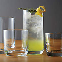 Crescent 16-Oz. Cooler Glass + Reviews | Crate & Barrel Canada