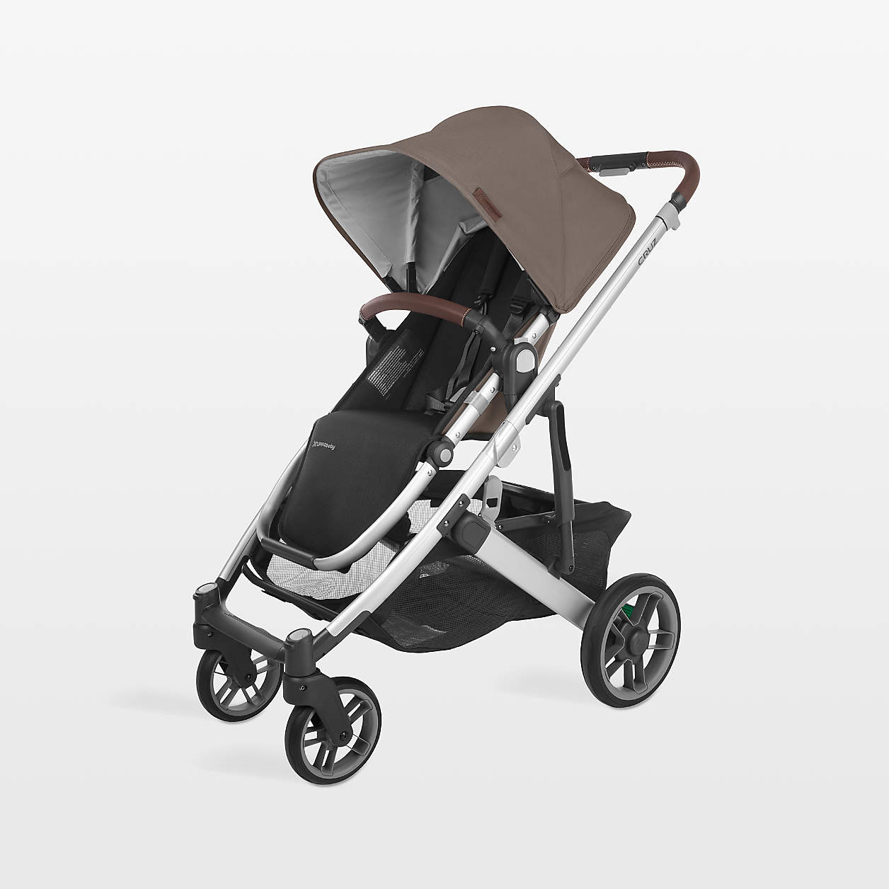 UPPAbaby Cruz V2 Theo Brown Reclining Baby Stroller + Reviews | Crate ...