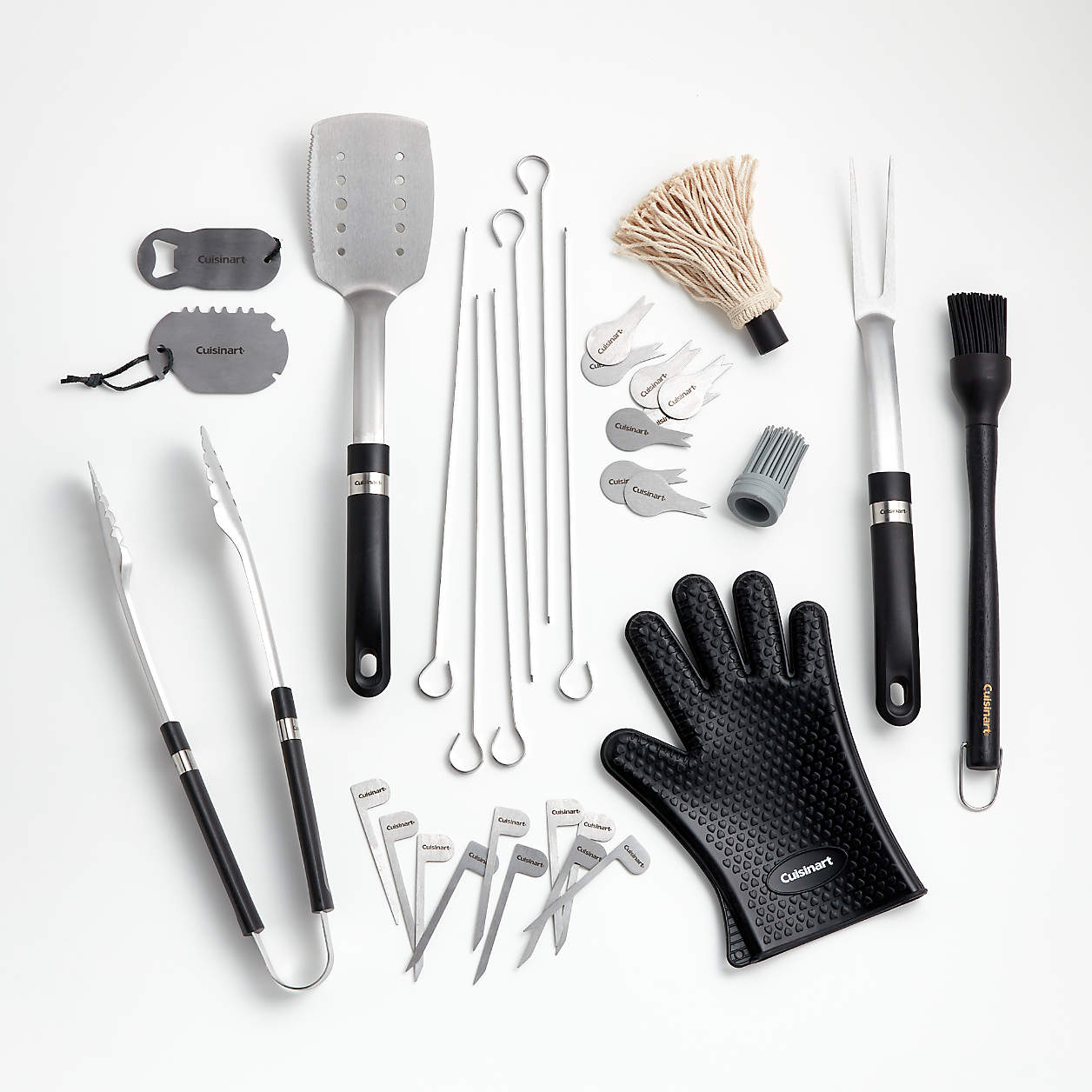 Cuisinart 36-Piece Backyard Barbecue Grill BBQ Tool Set + Reviews ...