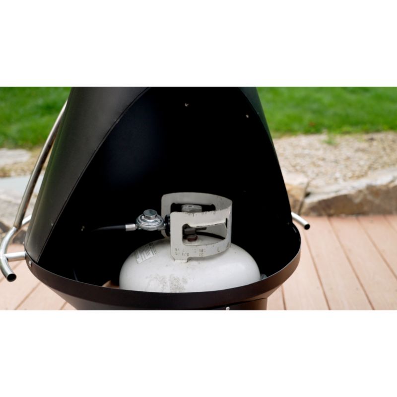 Cuisinart Chiminea Outdoor Propane Fire Pit + Reviews | Crate & Barrel